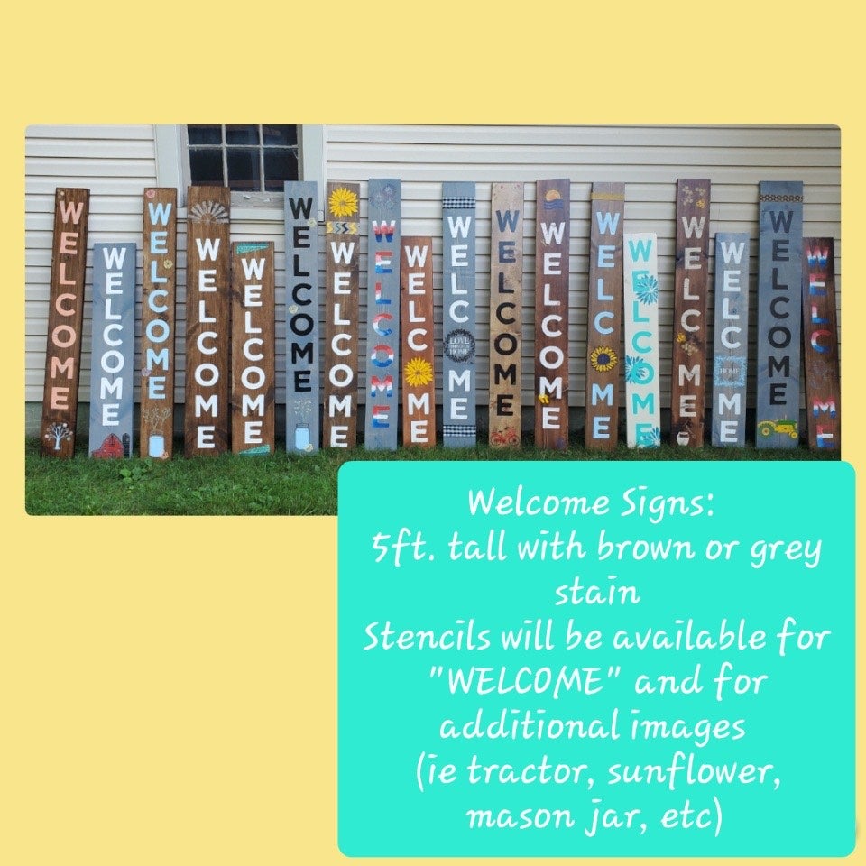 Welcome Sign Making Class with Chalkin' with Amber Skye | Crooked River ...